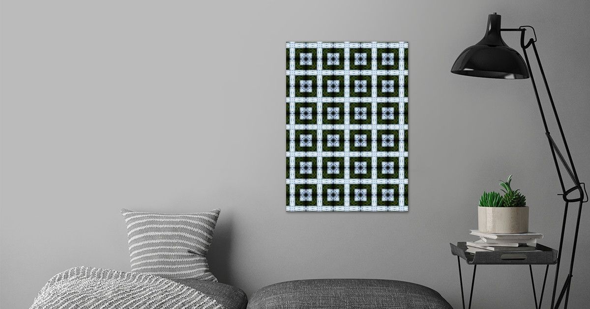 'Square Pattern 1' Poster by wagnerps | Displate