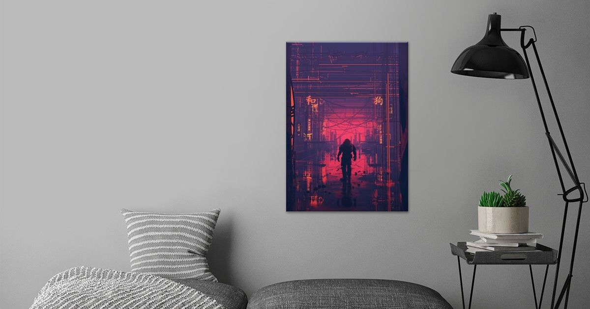 'Cyberpunk Underworld' Poster by JoshKasperCreative | Displate