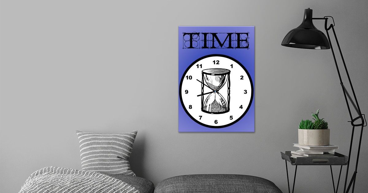 'Time on Time' Poster by NicolaStudio | Displate