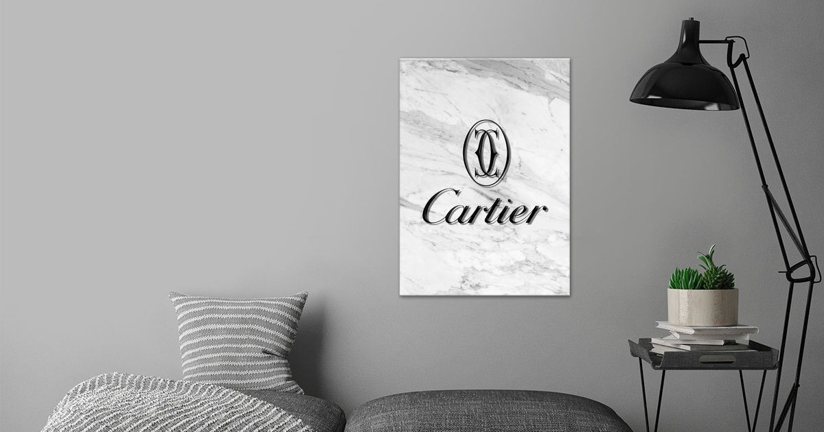 'Marbled Cartier' Poster by Car Enthusiast Arts | Displate