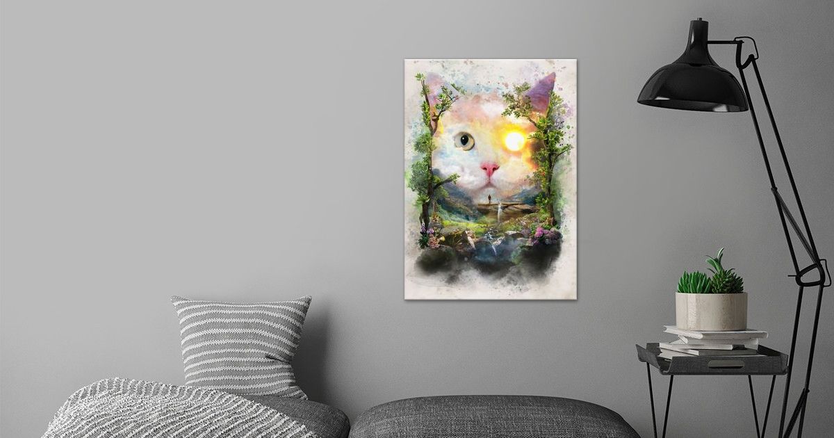 'Day Cat' Poster by Barrett Biggers | Displate