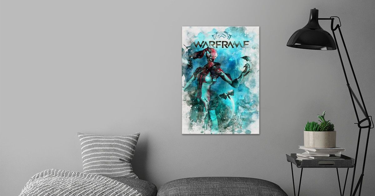'WARFRAME Poster' Poster by MarcosHarris Studio | Displate
