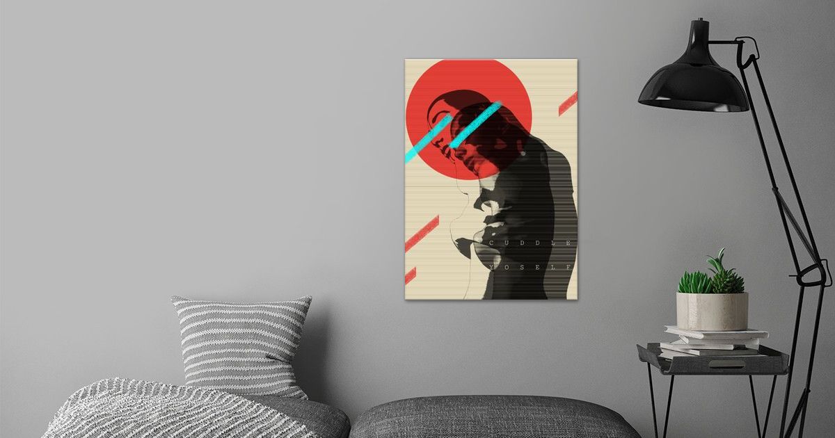 'Cuddle yourself' Poster by Prashanth C | Displate