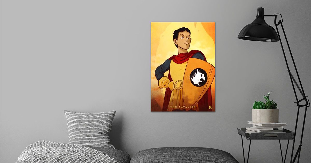 'Eric The Cavalier' Poster by Dungeons and Dragons | Displate