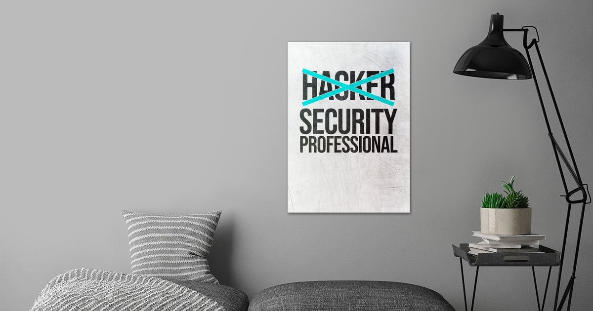 'Hacker' Poster by PosterWorld | Displate