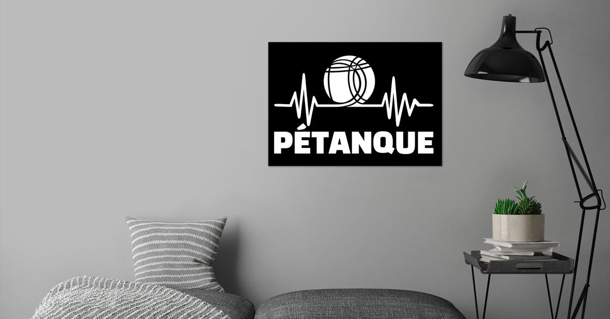'Petanque' Poster by Designzz | Displate