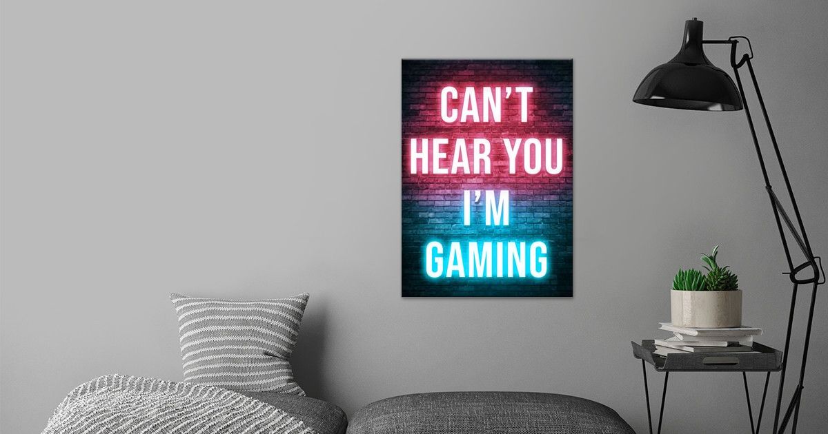 'gaming' Poster by SplashDesign | Displate