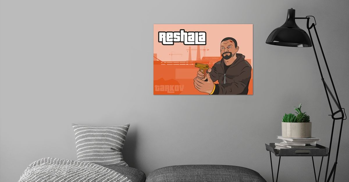 'Reshala EFT GTA Style' Poster by Soronelite | Displate