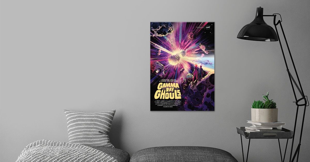 'Gamma Ray Ghouls' Poster by NASA | Displate
