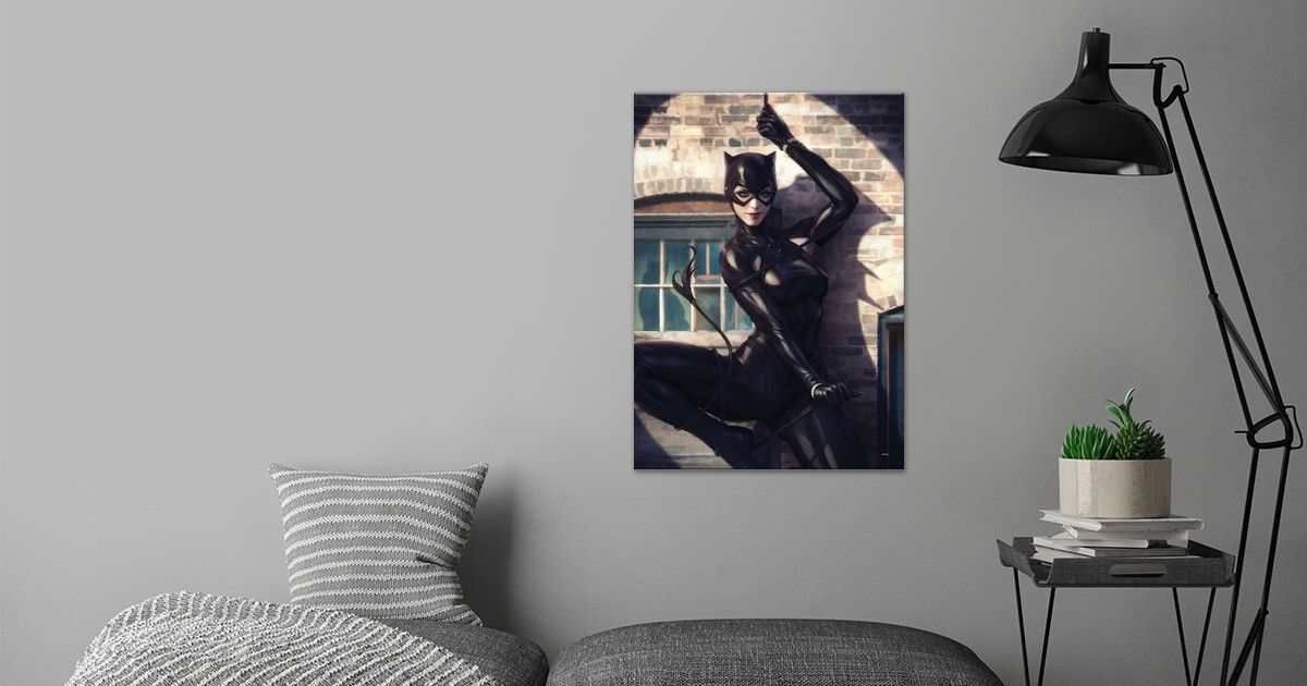 'CATWOMAN by Staley Lau' Poster by DC Comics | Displate