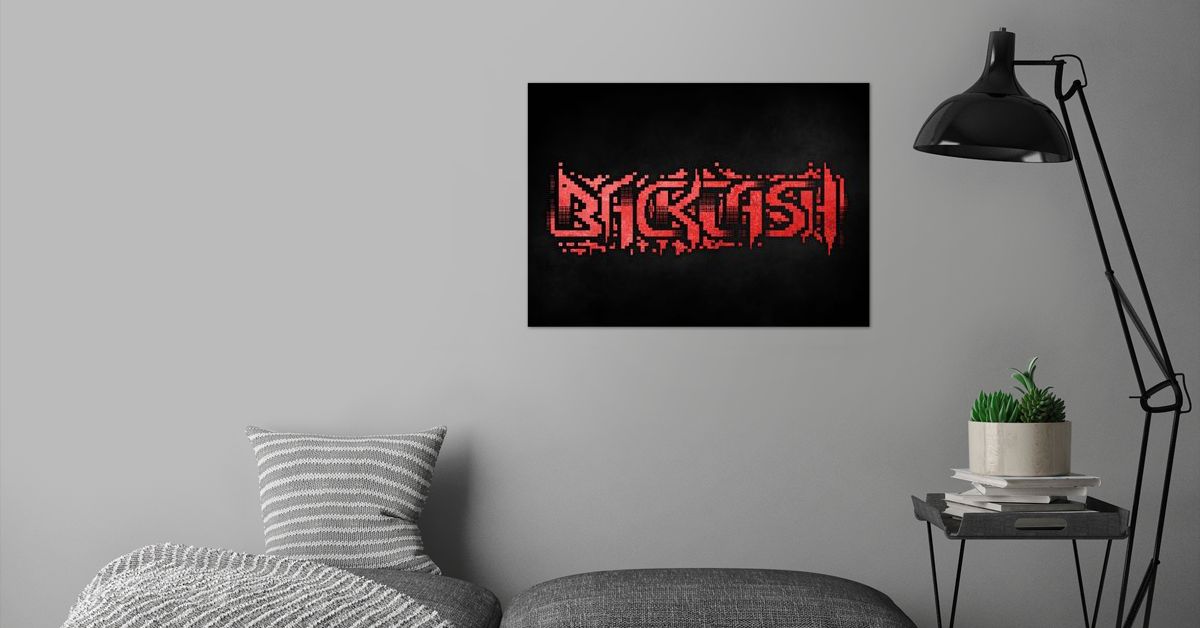 'BACKLASH Logo Warez Scene' Poster by superfastwire | Displate