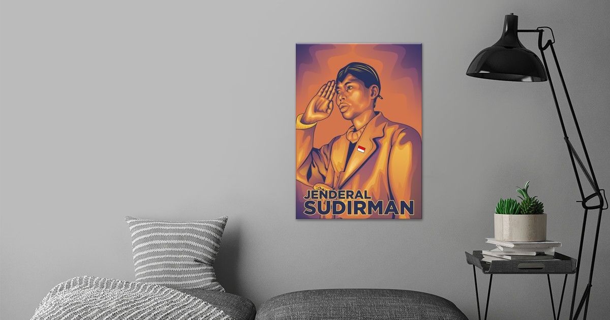 'Jenderal Sudirman' Poster by Sofyan Sauri | Displate