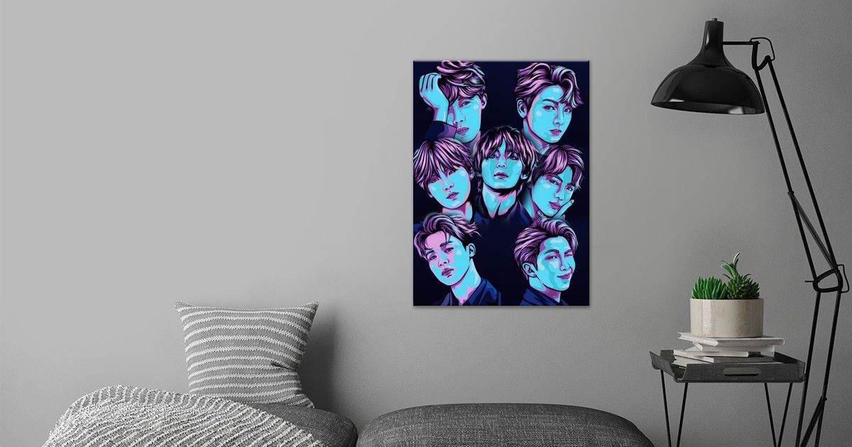 'kpop Idol pop art portrait' Poster by vector heroes | Displate