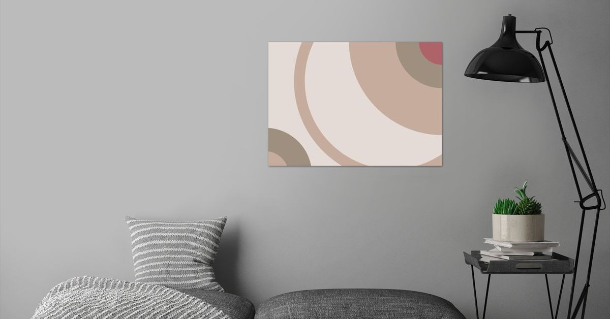 'Circles composition 2C' Poster by wagnerps | Displate