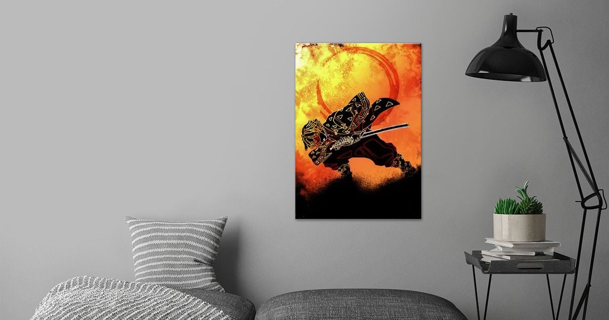 'Soul of Monitsu' Poster by Donnie | Displate