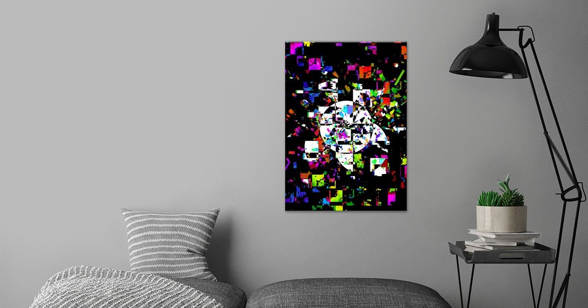 'Color Explosion' Poster by CESQ | Displate