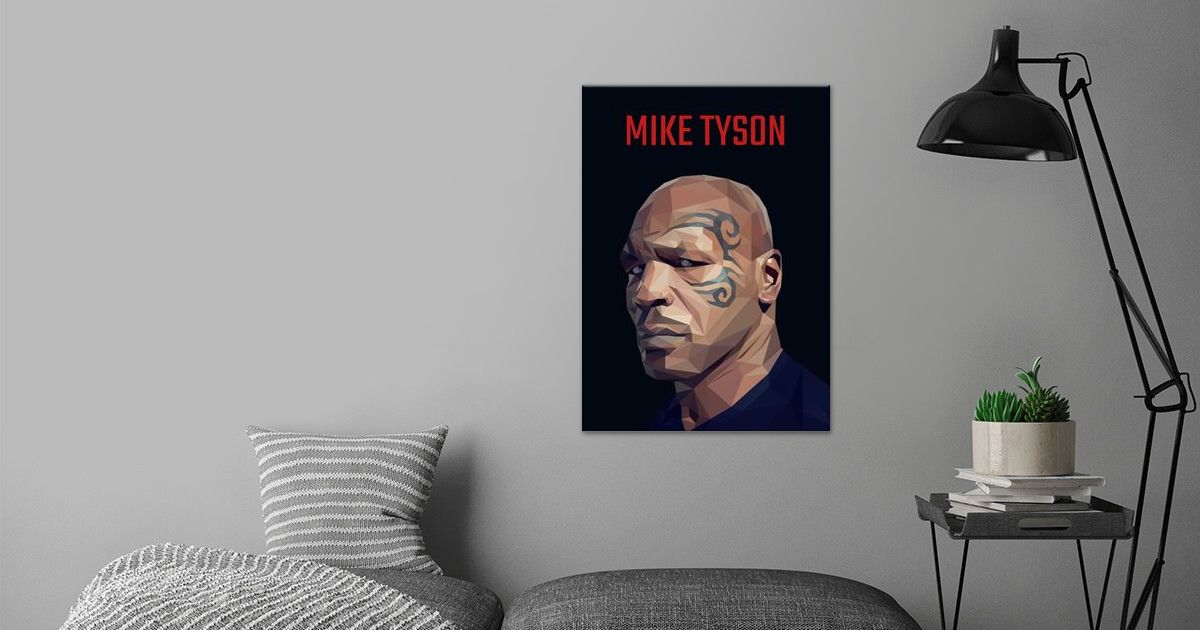 'Mike Tyson' Poster by Yanz Studio | Displate