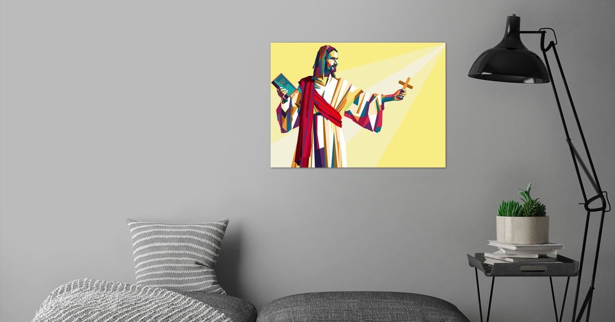 'Jesus Christ' Poster by Fill Art | Displate