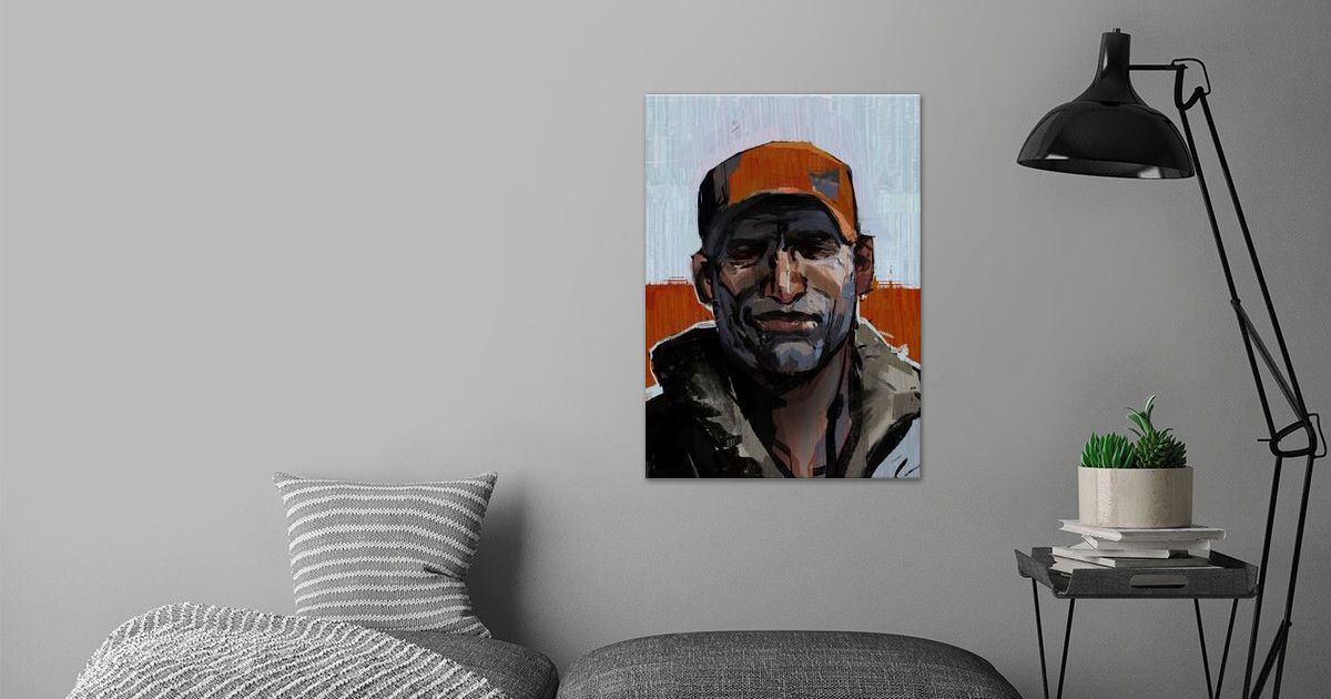 'Titus Hardie' Poster by Disco Elysium | Displate