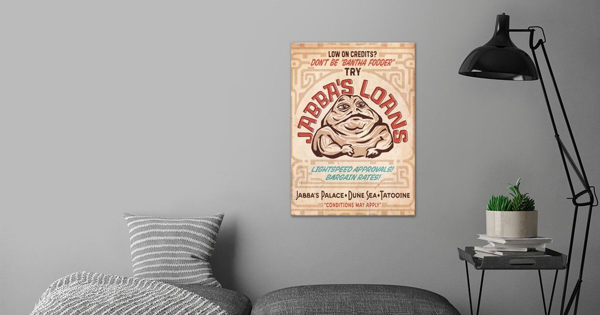 'Bont be Bantha Fodder' Poster by Star Wars | Displate