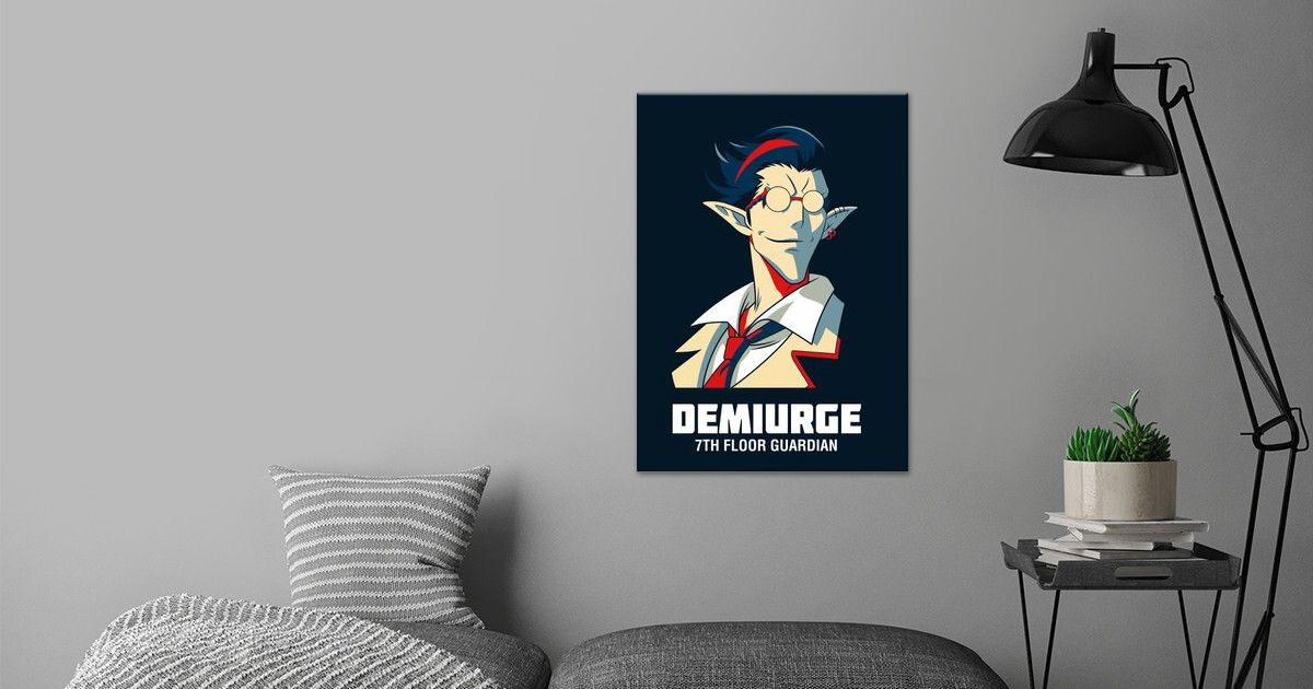 'Demiurge Demon Emperor' Poster by Viability Creative | Displate