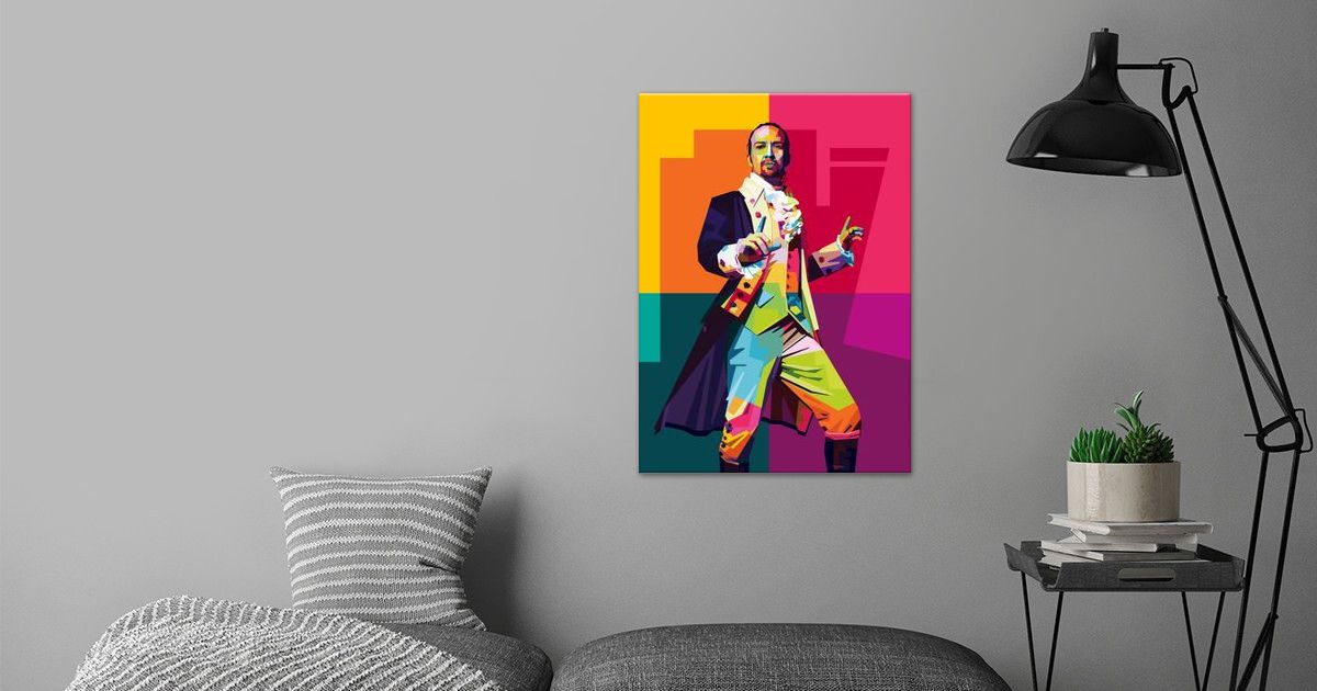 'Lin Manuel Miranda' Poster by Yusuf Dedi Wijaya | Displate
