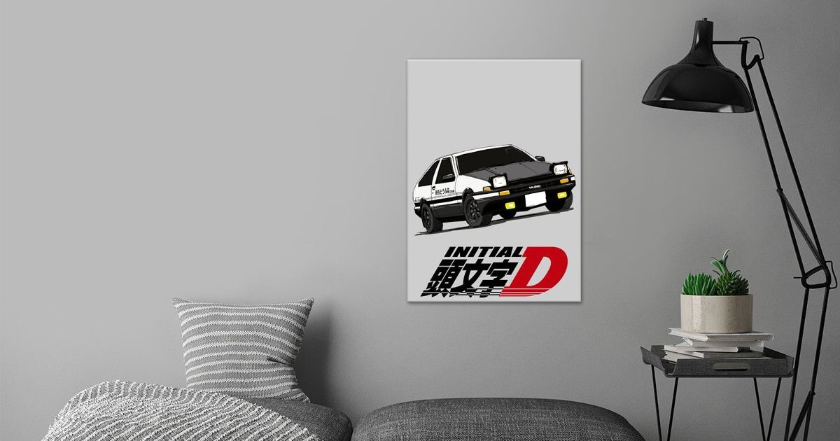 'Initial D' Poster by ND Fat | Displate