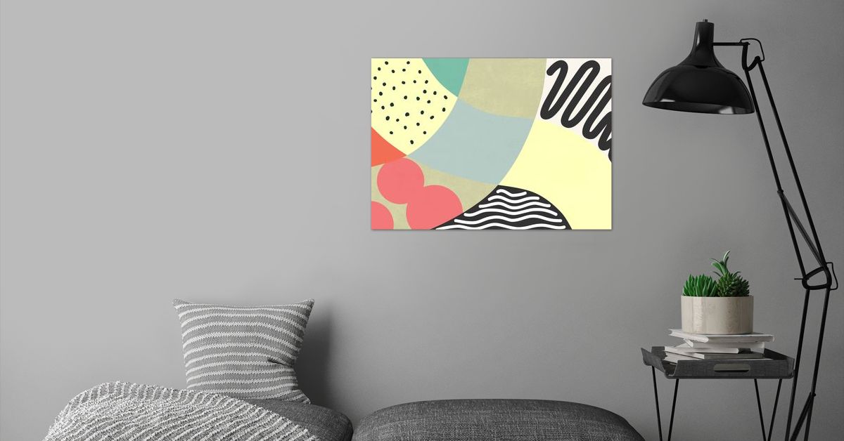 'Waves 14' Poster by amini54 | Displate