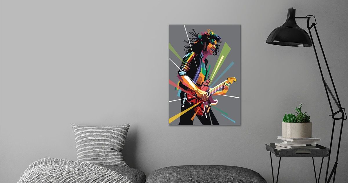 'EVH' Poster by Ant Sepulchre | Displate