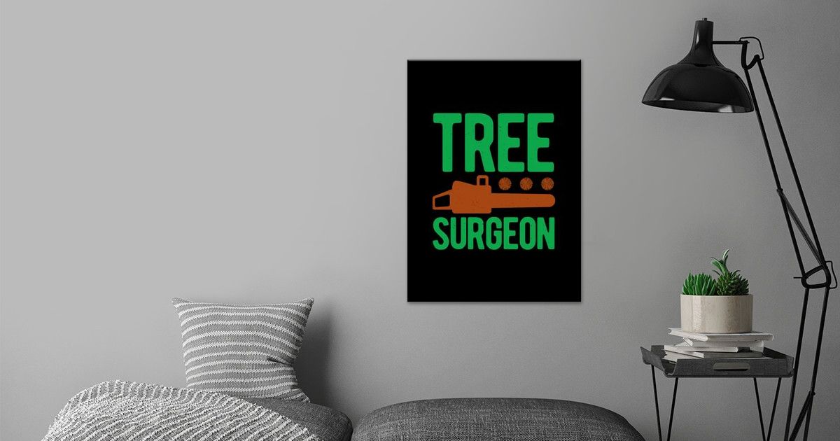 'Funny Arborist Quote' Poster by Visualz | Displate