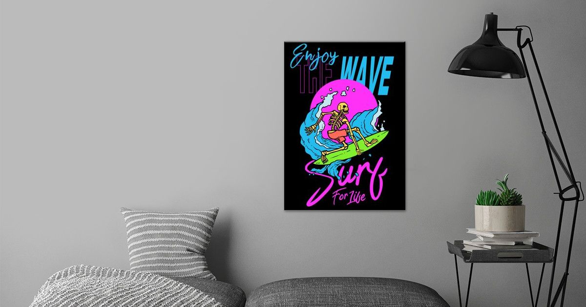 'retro wave ' Poster by Lardis Art | Displate