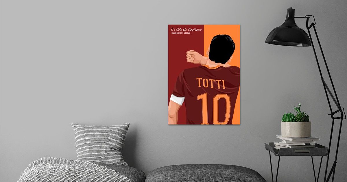 'Francesco Totti' Poster by Ki STD | Displate