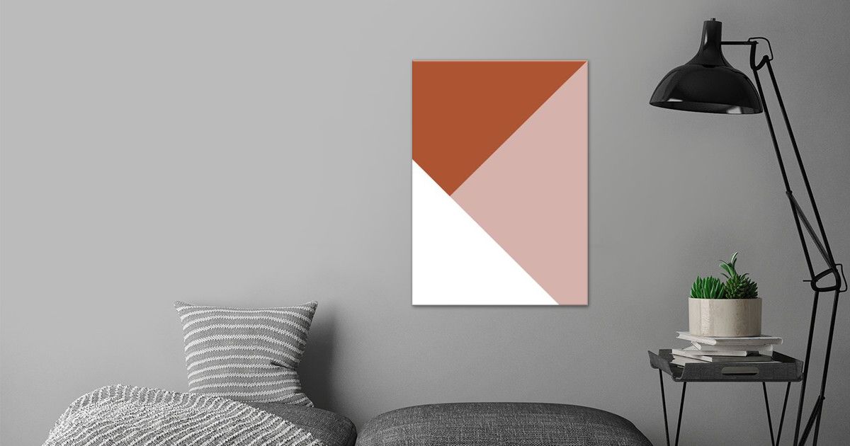 'Geometric Summer Delight 3' Poster by Anita's & Bella's Art | Displate