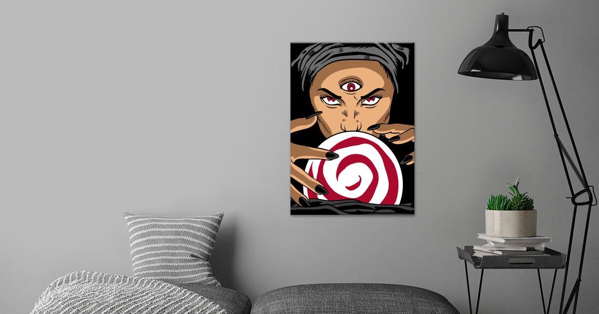 'Third eye magic' Poster by Evgenuy Merkushov | Displate