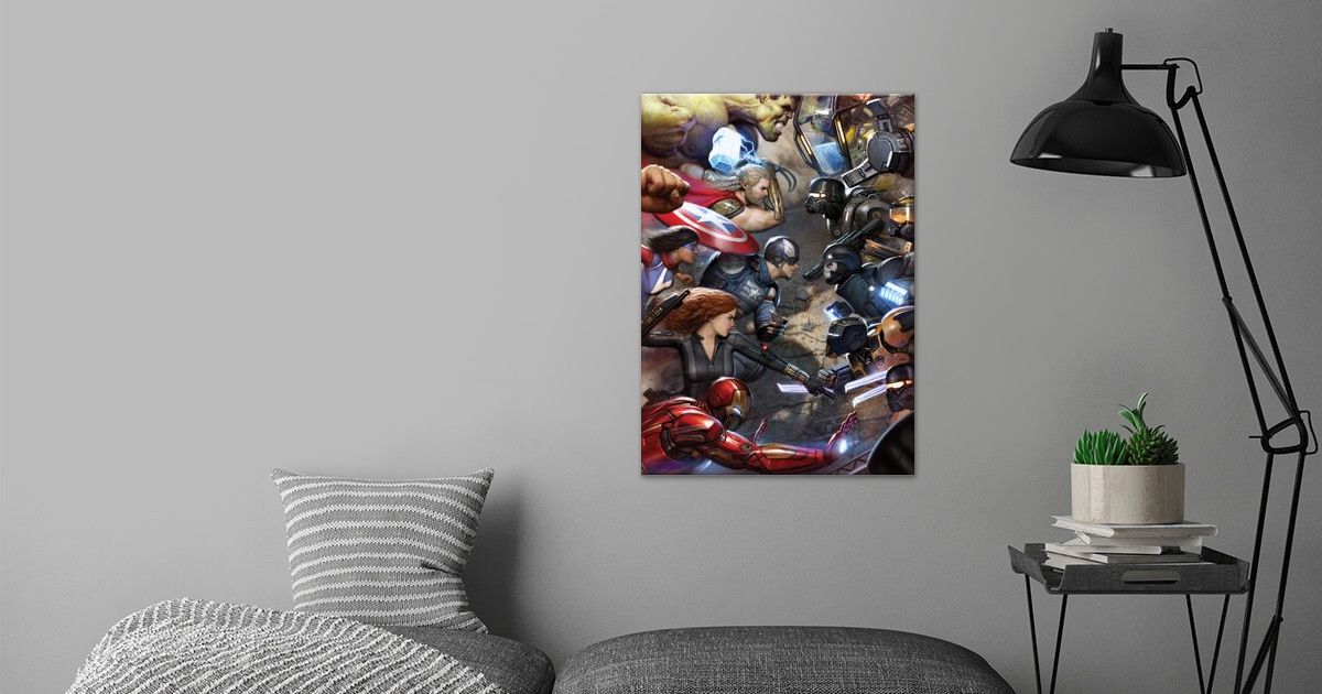 'Fight' Poster by Marvel | Displate