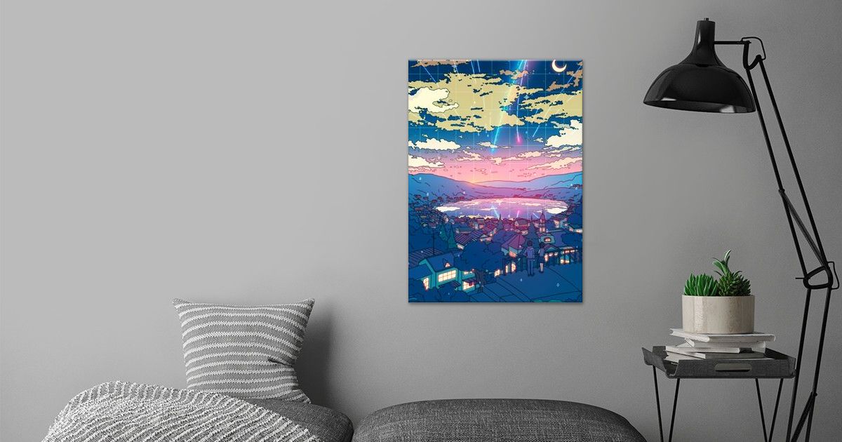 'Meteor Shower' Poster by Seerlight | Displate