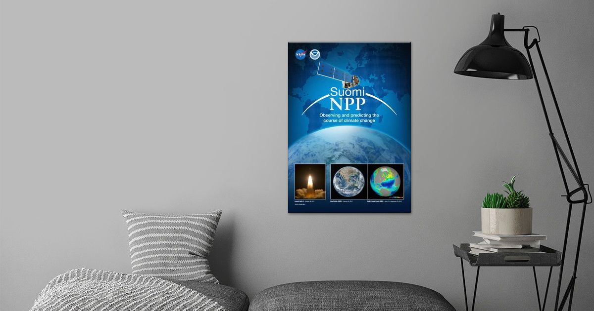 'Suomi NPP' Poster by NASA | Displate