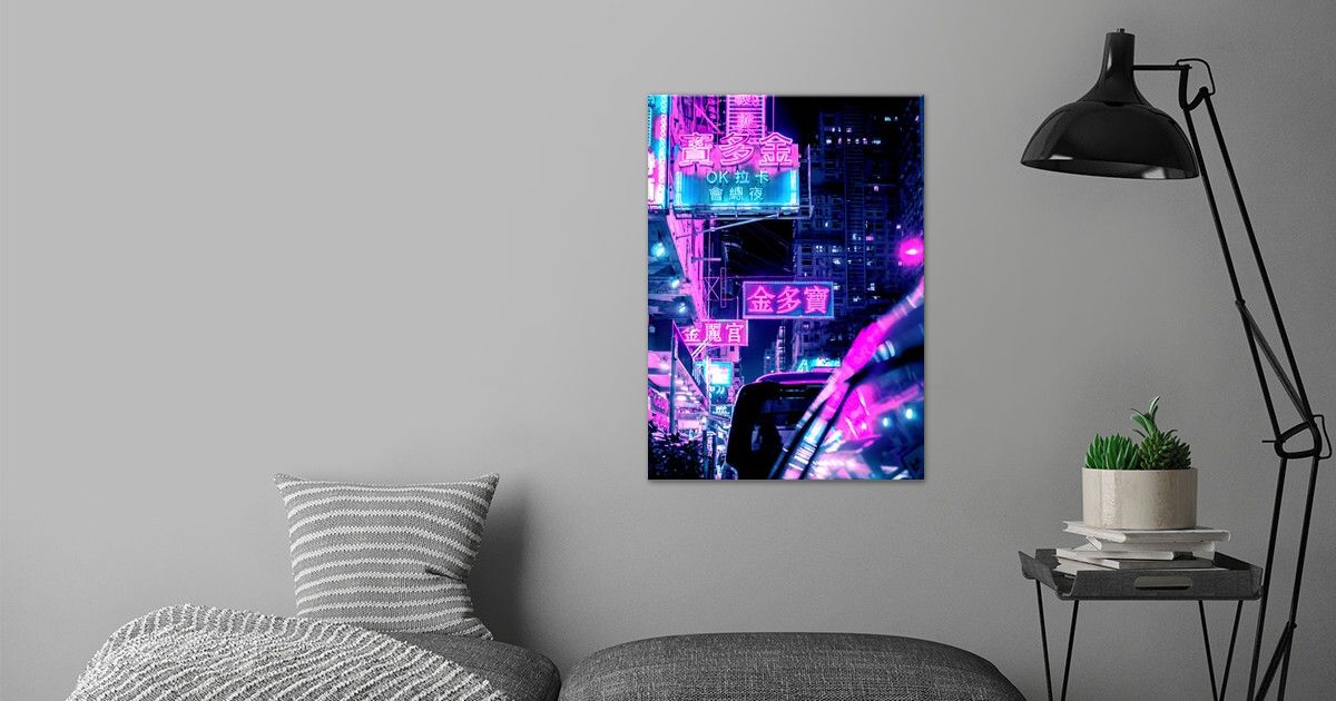 'Cyberpunk Tone' Poster by Eternal Art | Displate