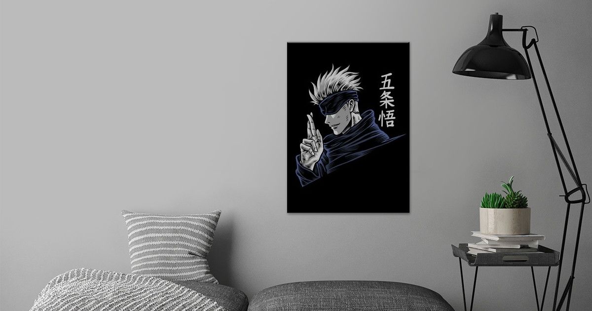 'Satoru Gojo JJK' Poster by Iwan Must | Displate