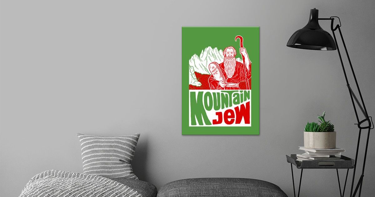 'Mountain Jew' Poster by Yipptee | Displate