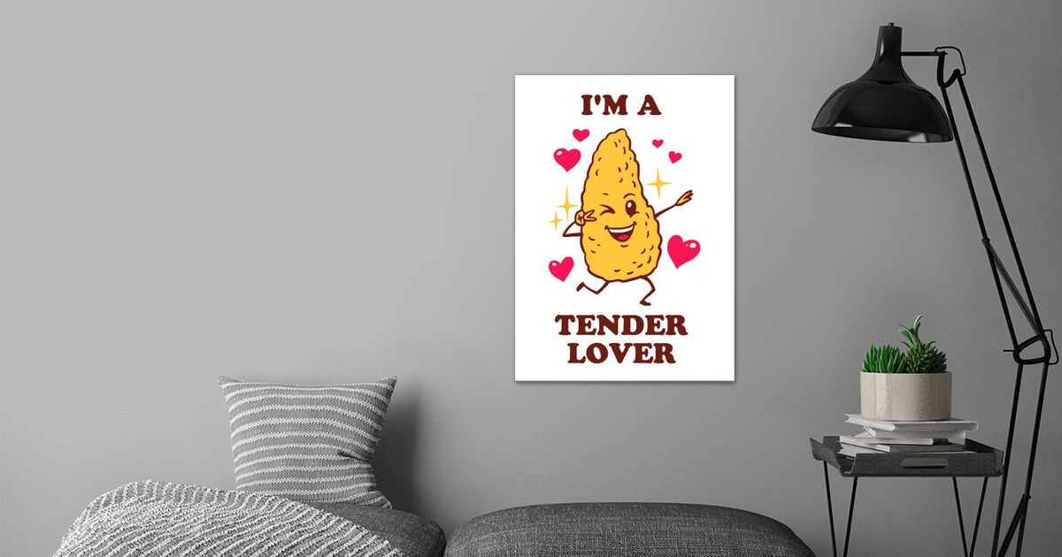 'Tender Lover Meme' Poster by Yipptee | Displate