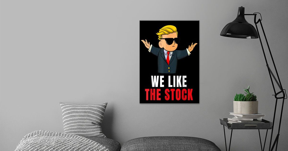 'Wallstreetbets Stock' Poster by Tim Hinz | Displate