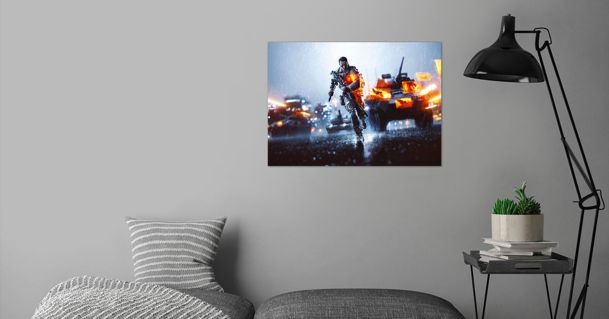 'Battlefield' Poster by CyberGeek | Displate
