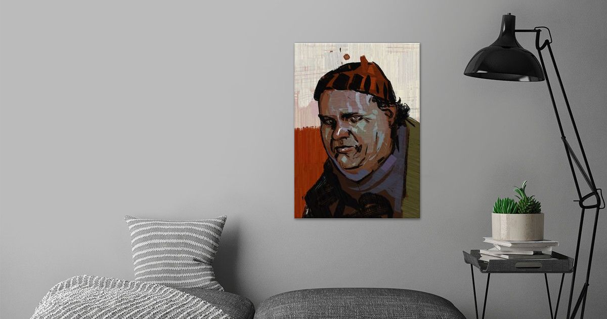 'Fat Angus' Poster by Disco Elysium | Displate