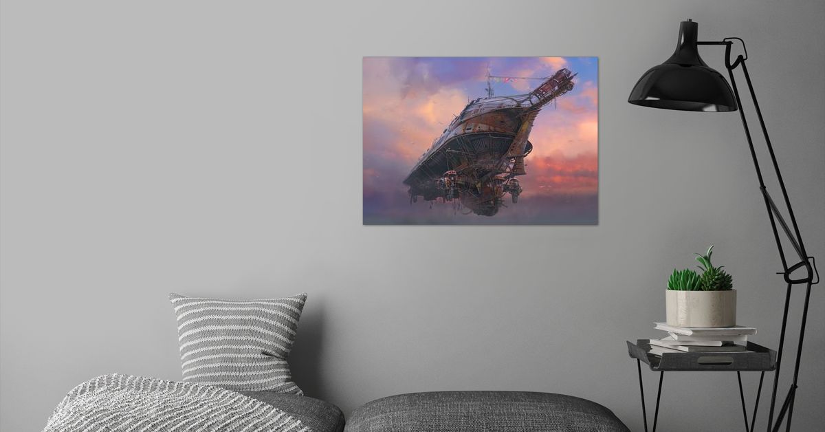 'Airship' Poster by Fallout | Displate