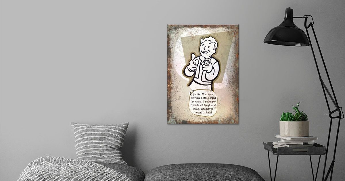 'Charisma' Poster by Fallout | Displate