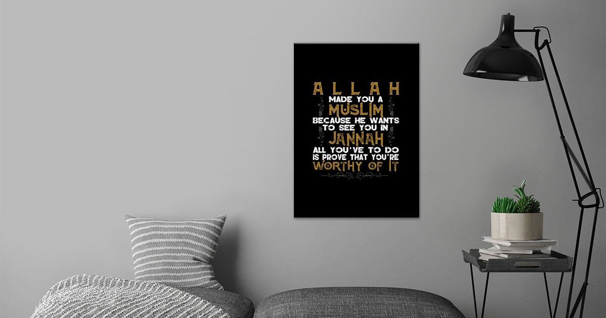 'Muslim Muslim' Poster by Beone Digital | Displate