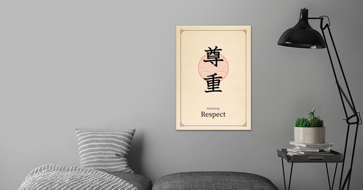 'Respect China Style' Poster by Mark Dubienski | Displate