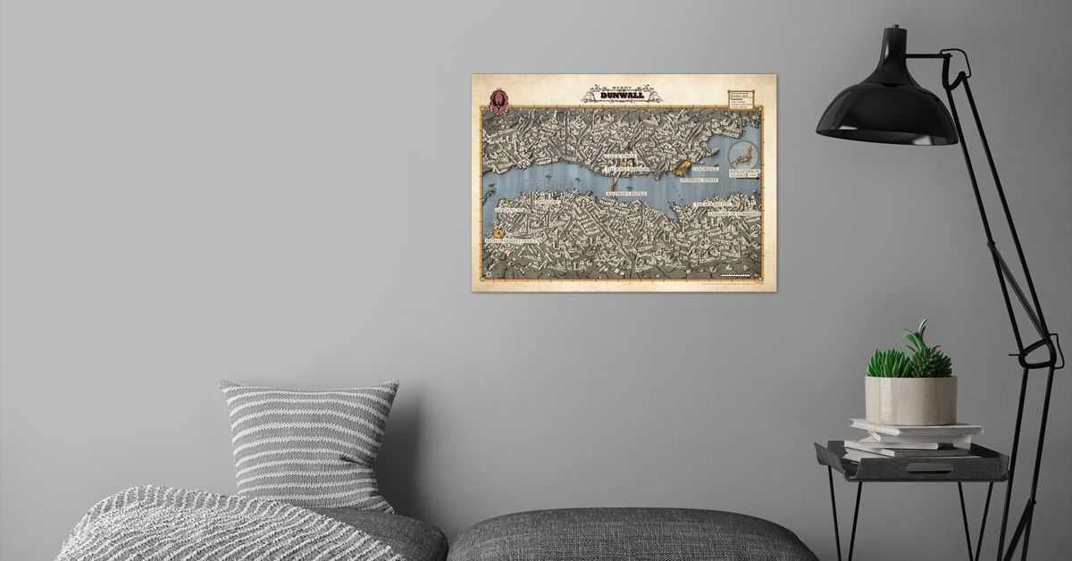 'The city of Dunwall' Poster by Dishonored | Displate