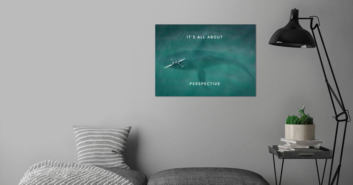 'All About Perspective' Poster by Conceptual Photography | Displate